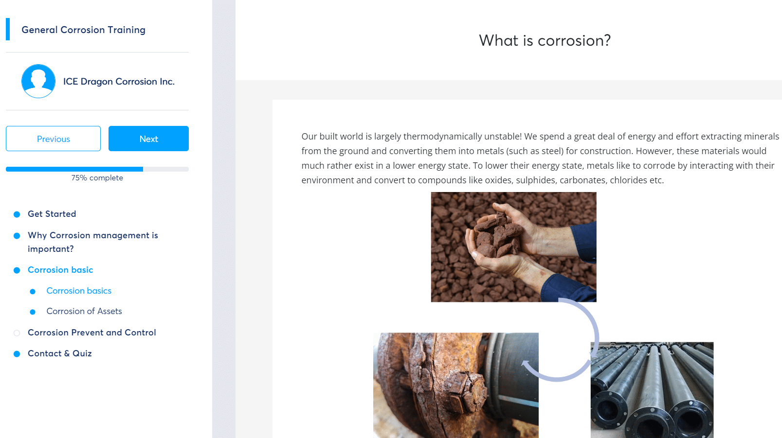 Corrosion 101 - ICE Dragon Corrosion
